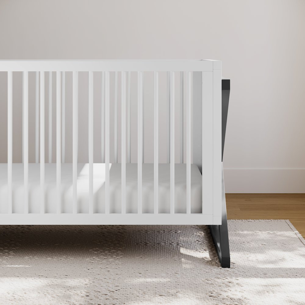 Storkcraft Equinox 3-in-1 Convertible Crib - Gray - Southwestern - Bar ...