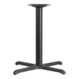 30'' x 30'' Restaurant Table X-Base With 3'' Dia. Table Height Column ...