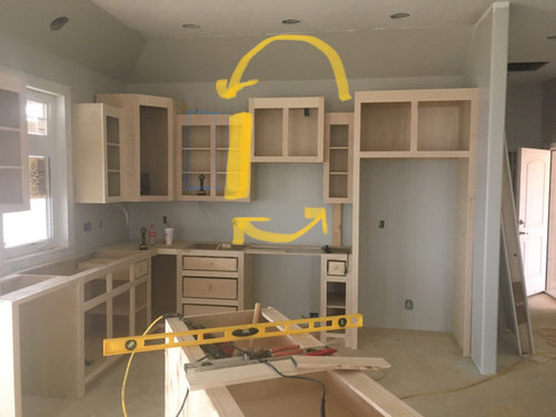 kitchen with no symmetry