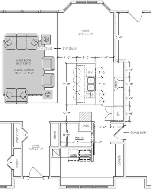 Kitchen Layout Help