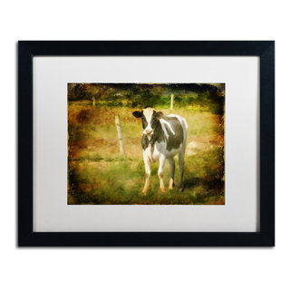 Lois Bryan 'Handsome Holstein' Art, 20"x16" - Farmhouse - Prints And ...