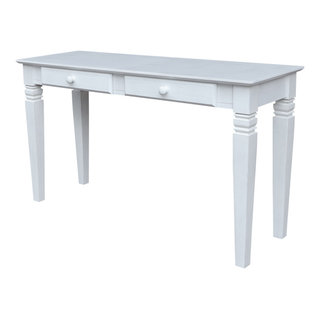 International Concepts Java Console Table With 2 Drawers - Traditional ...