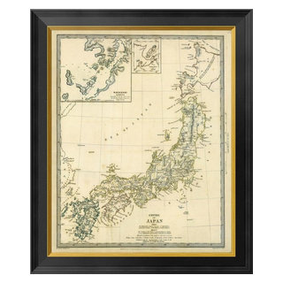 Japan, Nagasaki, 1835, 17"x1.5"x20", 22"x1.5"x26" - Traditional ...
