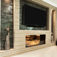 EcoSmart™ Flex 104DB Double-Sided Fireplace - Wall-Mounted Ethanol Fire - Transitional - Indoor ...