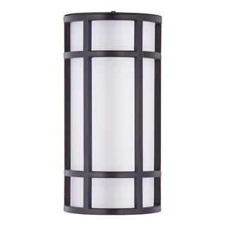 Maxim Lighting Moon Ray 1-Light LED Outdoor Sconce CCT 4000K, Bronze ...
