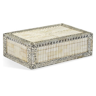 Cato Box - Mediterranean - Decorative Boxes - by HedgeApple | Houzz