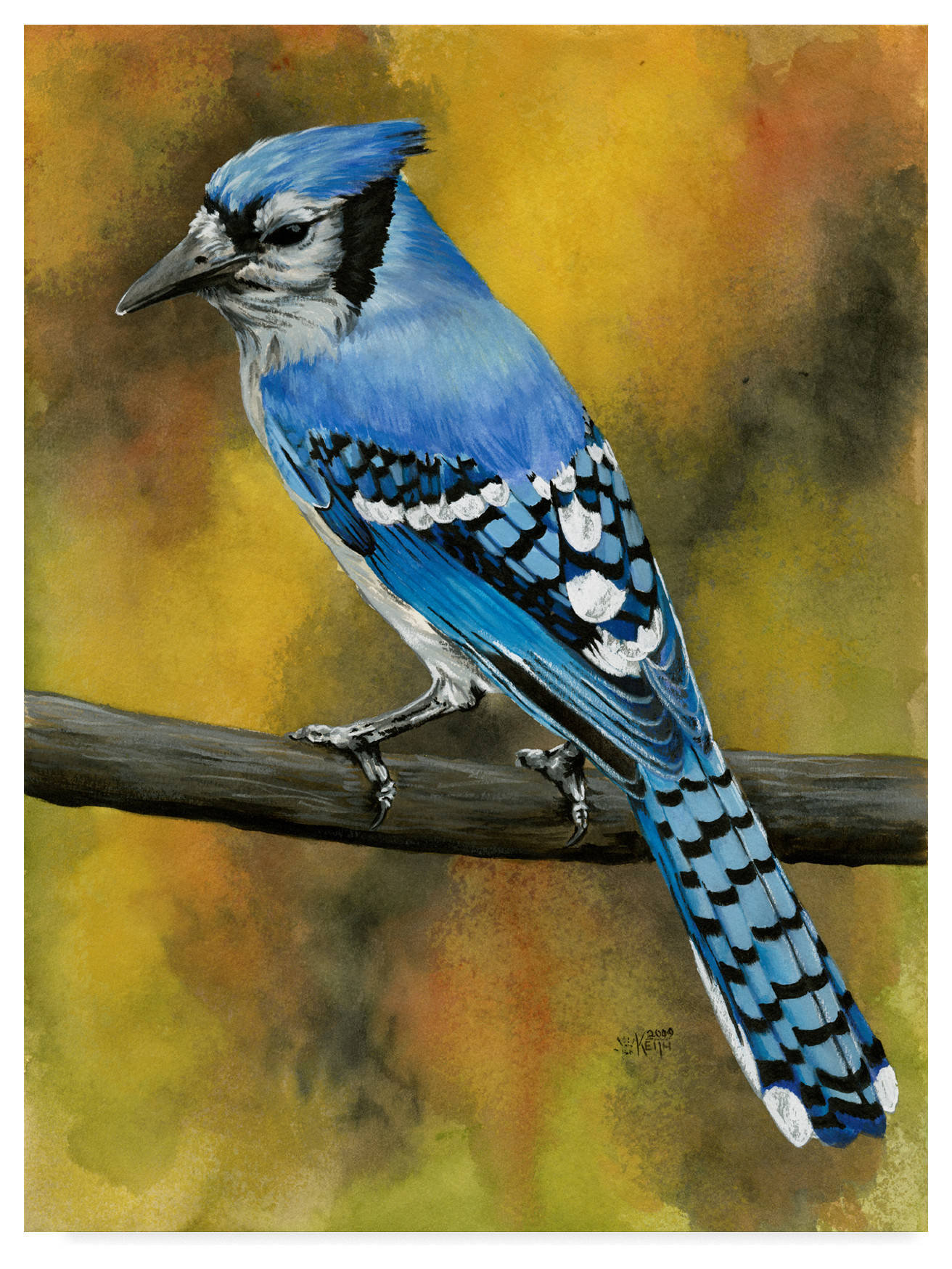 "Aristocrat" by Barbara Keith, Canvas Art, 32"x24" - Contemporary ...