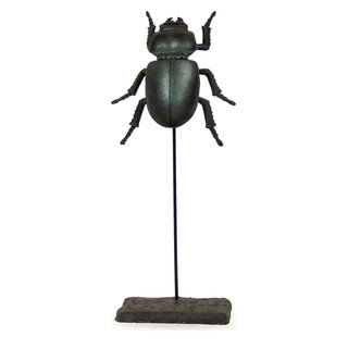 Stag Beetle on Stand - Contemporary - Decorative Objects And Figurines ...