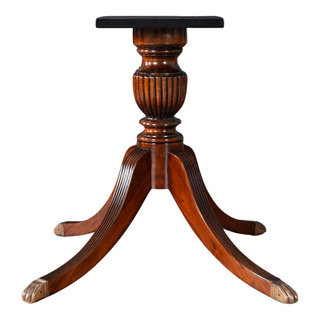 Mahogany Dining Table Pedestal - Traditional - Table Tops And Bases ...
