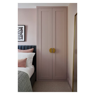 Gold Half Moon Wardrobe Handles - Contemporary - Bedroom - London - by ...