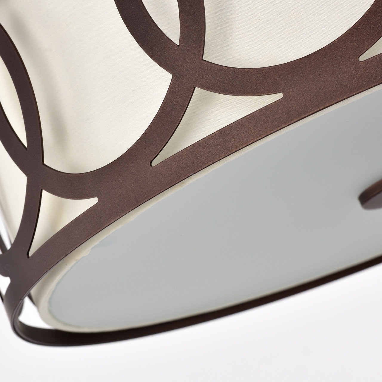 CHLOE Bronx Transitional 3 Light OilRubbed Bronze Semi-Flush Ceiling ...