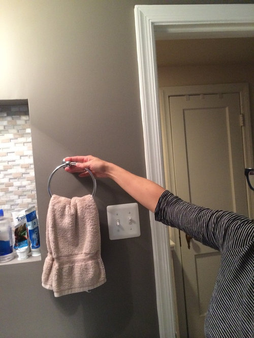 Where To Hang Towel Ring Where To Hang Towel Ring