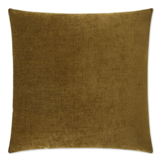 Berlin Pillow - Bronze, 24" x 24" - Contemporary - Decorative Pillows ...