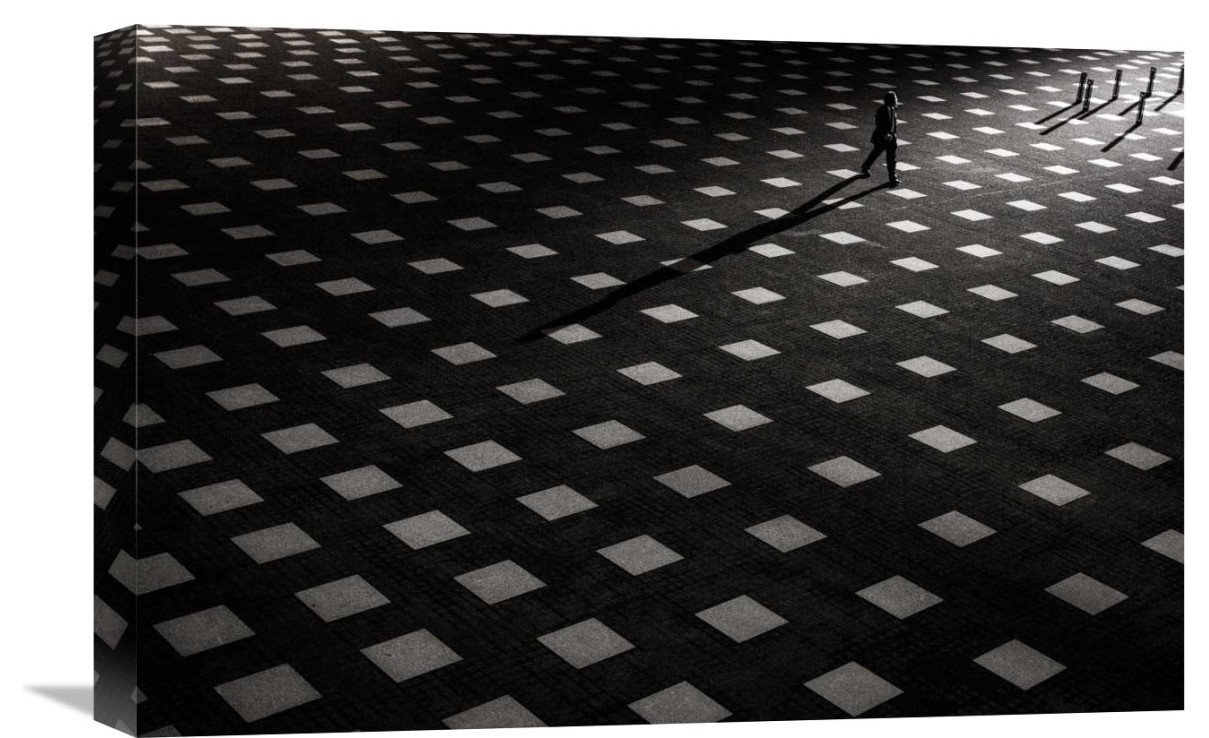 "It Is Scattered" Stretched Canvas Giclee by Kouji Tomihisa, 22x15", 22 ...