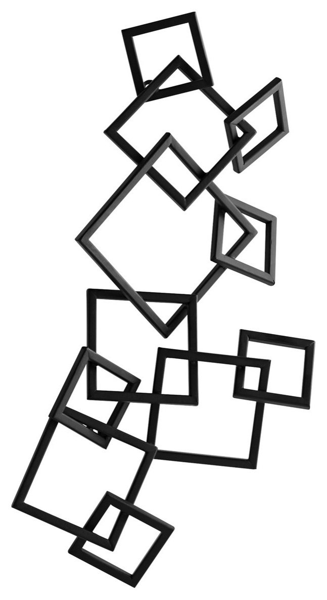 Cyan Soft Orchestra Wall Decor 11308, Black - Industrial - Metal Wall ...