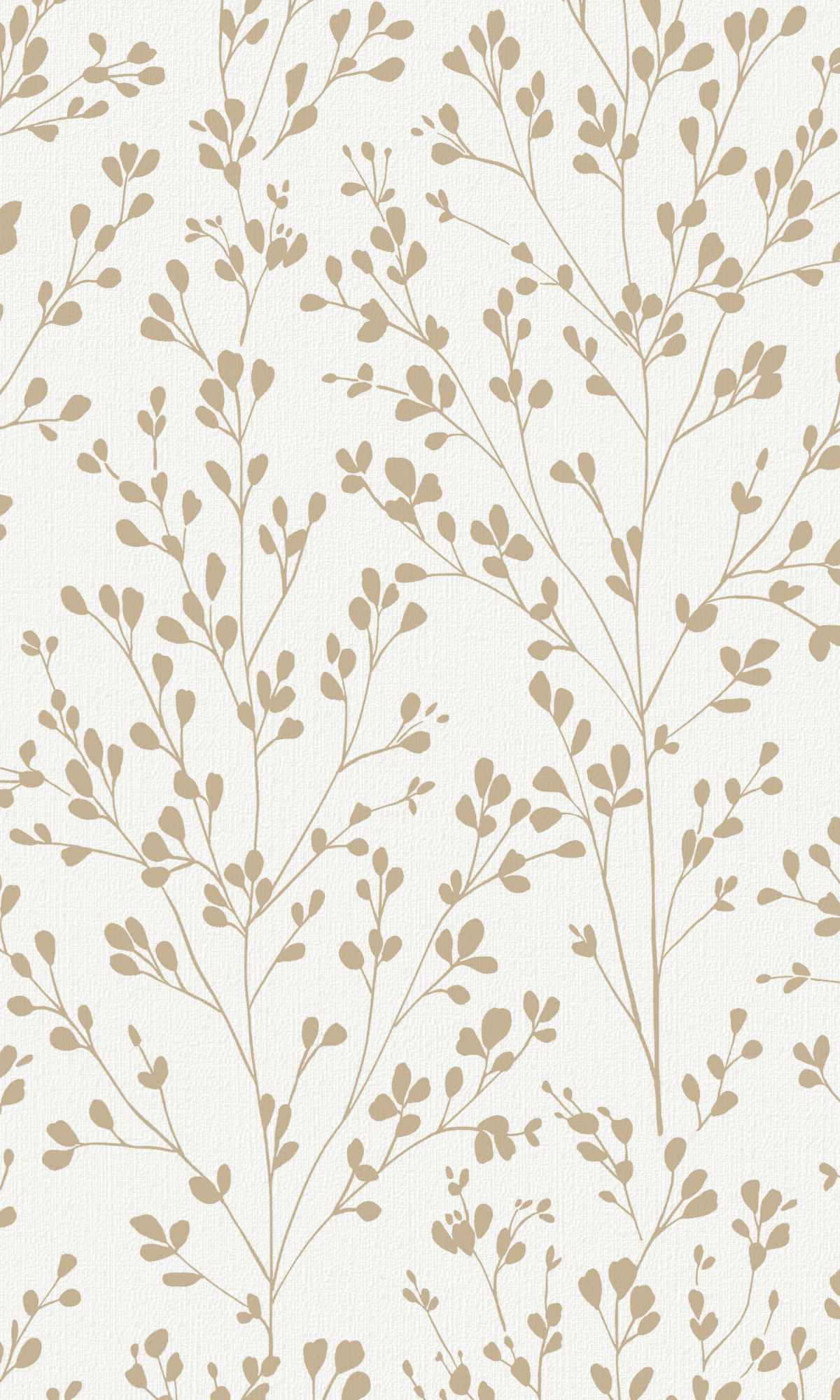 Minimalist Tropical Leaves Textured Double Roll Wallpaper, Double Roll ...