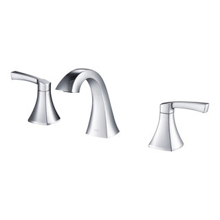 Pyramid II Bathroom Sink 8" Widespread Faucet with Drain Assembly ...