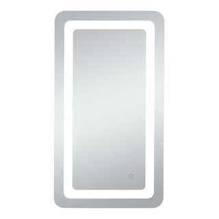 Elegant Decor Genesis 24In X 36In Soft Edge Led Mirror - Modern ...