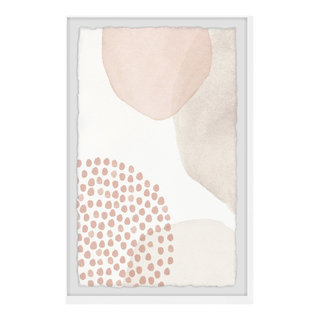 "Silent Expression" Framed Painting Print, 12x18 - Contemporary ...