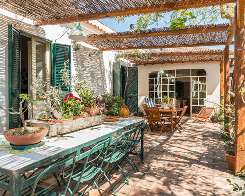 1,175 Mediterranean Outdoor with a Pergola Design Ideas & Remodel ...
