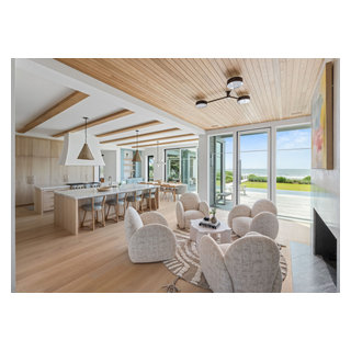 Seaside Refuge Among The Trees - Beach Style - Family Room - Charleston ...