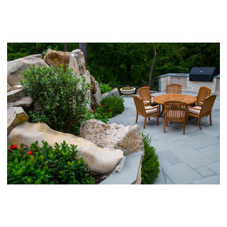 Memorial Ravine Lot Landscaping Project - Patio - Houston - by Exterior ...