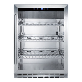 Summit SCR611GLOS 24"W 5 Cu. Ft. Compact Refrigerator - Contemporary ...