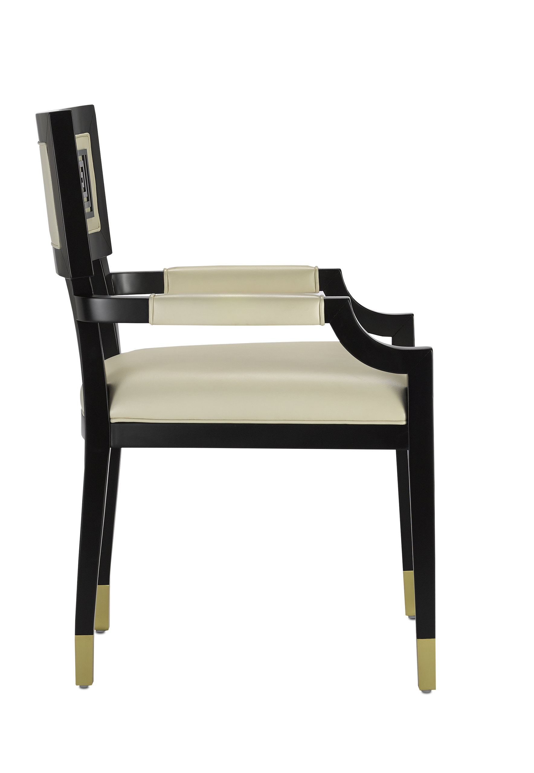 Artemis Leather Chair - Traditional - Armchairs And Accent Chairs - by ...