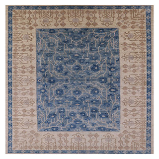 Ahgly Company Indoor Rectangle Mid-Century Modern Area Rugs, 5' x 7', 8 ...