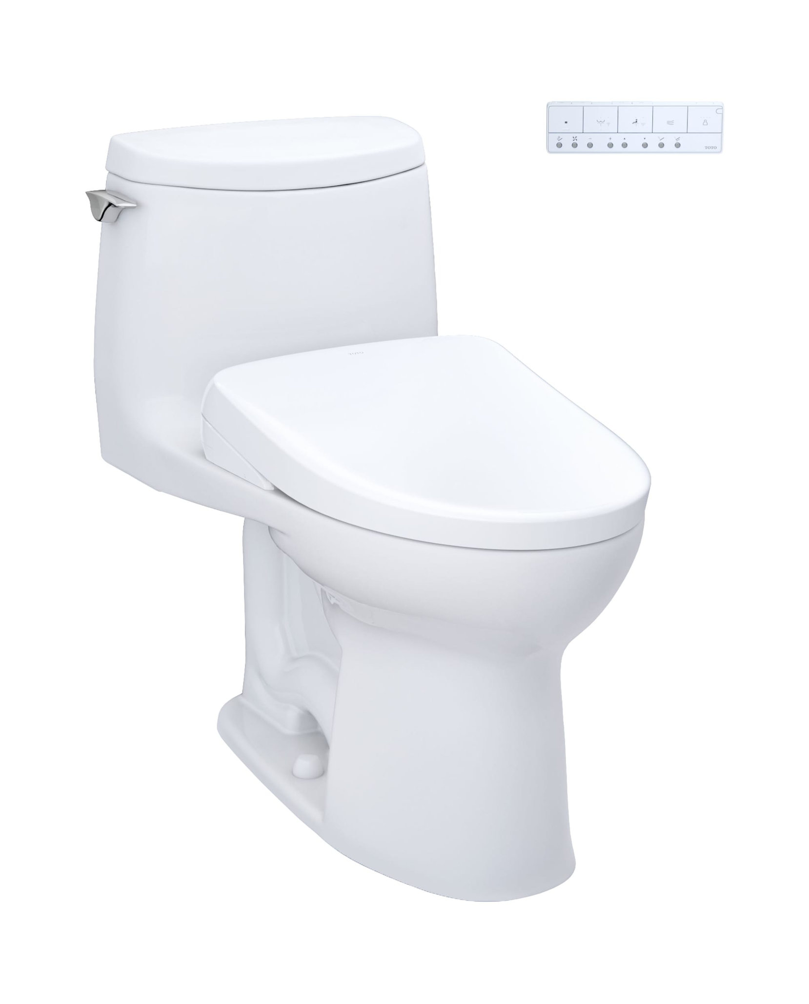 Toto 1 GPF One Piece Elongated Toilet - Contemporary - Toilets - by The ...