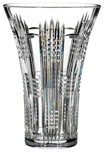 House of Waterford Crystal Dungarvan 8in Vase - Traditional - Vases ...