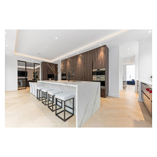 Northview Kitchen - Modern - Kitchen - Montreal - by Habikon | Houzz