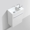 Colmar 18" Vanity Set With Mirror - Modern - Bathroom Vanities And Sink ...