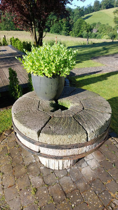 How would you design this old mill table?