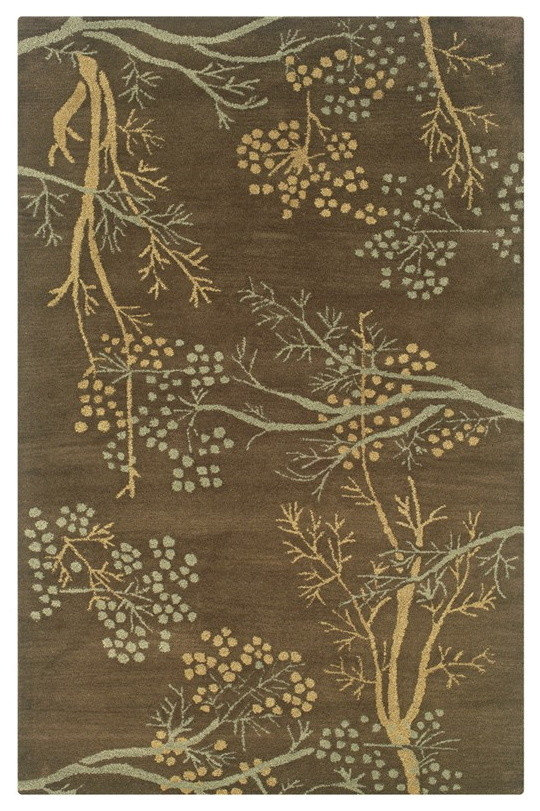 Rizzy Home Craft Collection Rug, 8' x 8' - Contemporary - Area Rugs ...