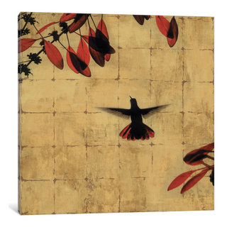 "Colibri II" by Chris Donovan, Canvas Print, 37x37x1.5" - Contemporary ...