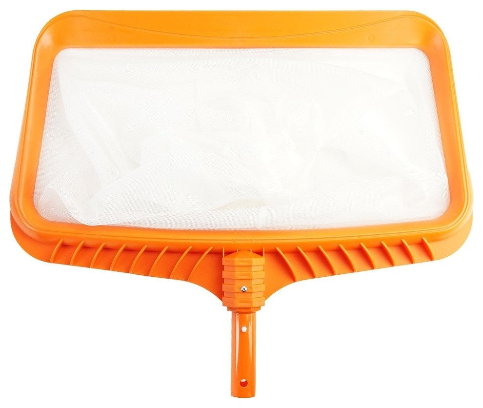 Pro-Series Heavy Duty Deep-Bag Swimming Pool Leaf Rake Skimmer Head ...