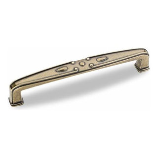 Jeffrey Alexander Milan Cabinet Pull, Distressed Antique Brass ...