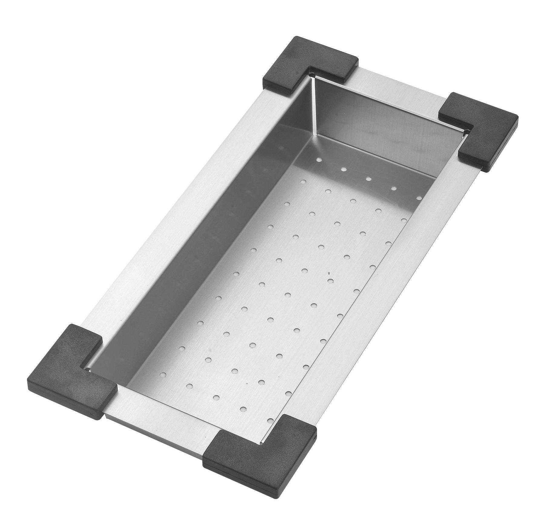 Starstar Stainless Steel Colander For Workstation Kitchen Sink, 15.5 ...