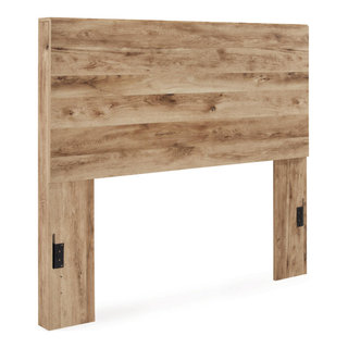 Hyanna Tan Brown Full Panel Headboard, Full - Rustic - Headboards - by ...