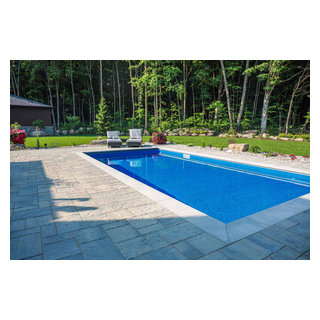 Inground Pool Construction - Cumberland - French Country - Pool ...