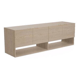 Cantor 67" Media Cabinet - Transitional - Media Cabinets - by Maria Yee ...