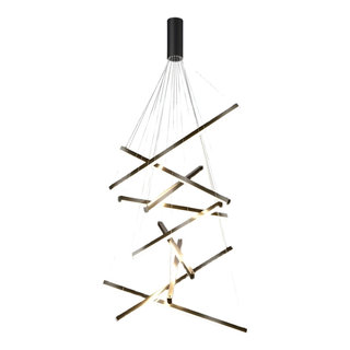 Bellagio | Black LED Chandelier - Modern - Chandeliers - by Miron Demid ...