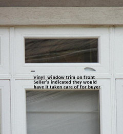 Need help!! Bad Contractor job on vinyl window hail damage