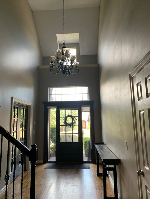 Please help update 2 story entryway