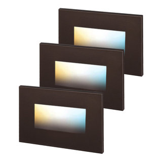 Leonlite 3 Pack 5CCT LED Step Light Dimmable Indoor Outdoor ...