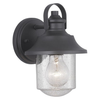 Weldon Collection 1-Light Small Wall Lantern - Transitional - Outdoor ...