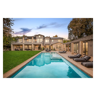 Westridge Residence - Farmhouse - Pool - Los Angeles - by Bureau Namas ...