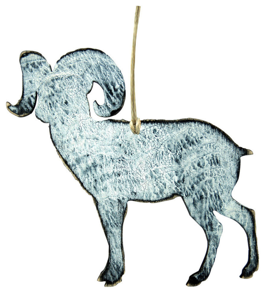 Ram Magnets, Set of 3 - Rustic - Christmas Ornaments - by G. DeBrekht ...