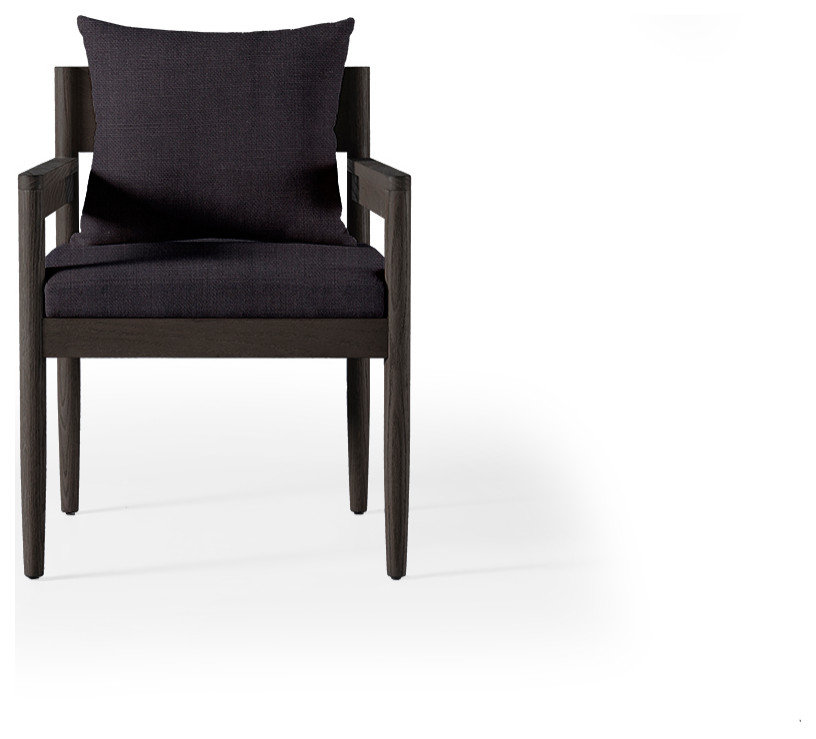Harbour 1976 Rozelle Dining Chair, Oak Dark - Midcentury - Dining ...